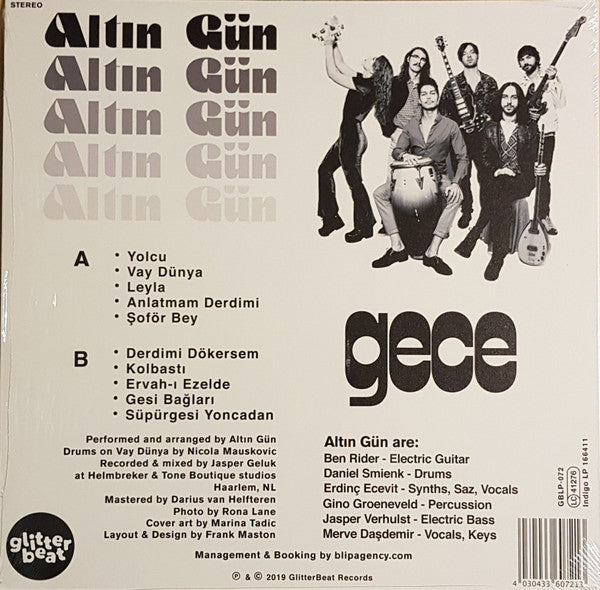 Altin Gun - Gece – Jet Black Cat Music