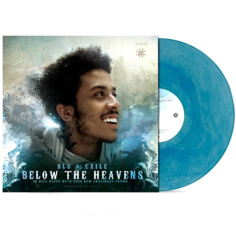 Blu & Exile - Below The Heavens (Celestial Blue Vinyl) – Jet Black Cat ...